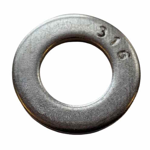 316/A4 Stainless Metric Flat Washers – Fair Wind Fasteners