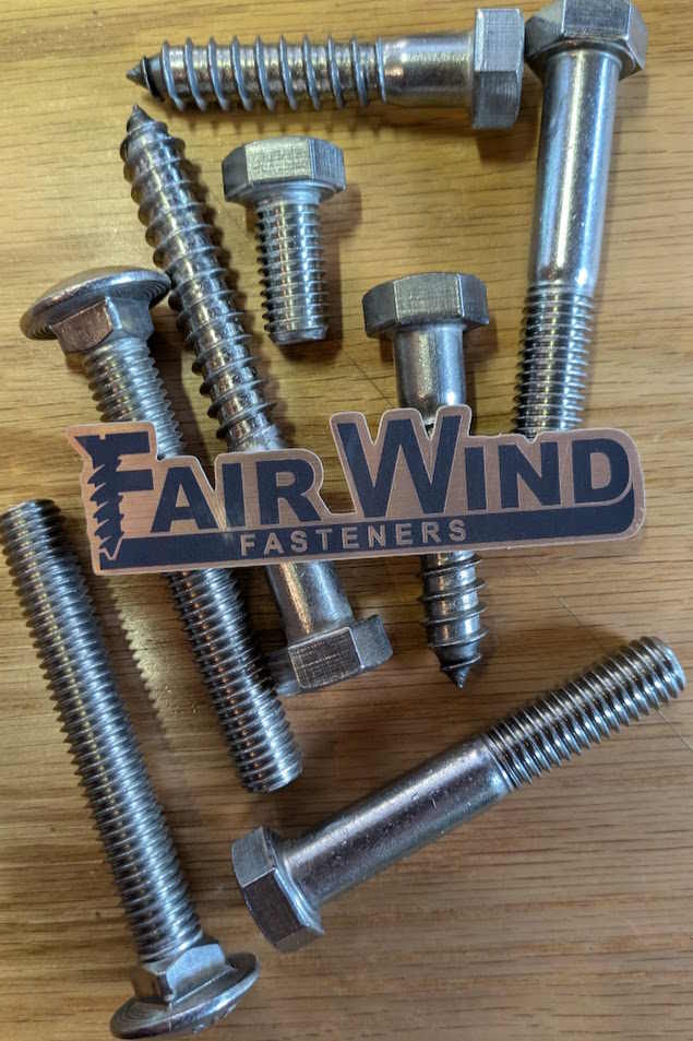 316 Stainless Steel Bolts – Fair Wind Fasteners