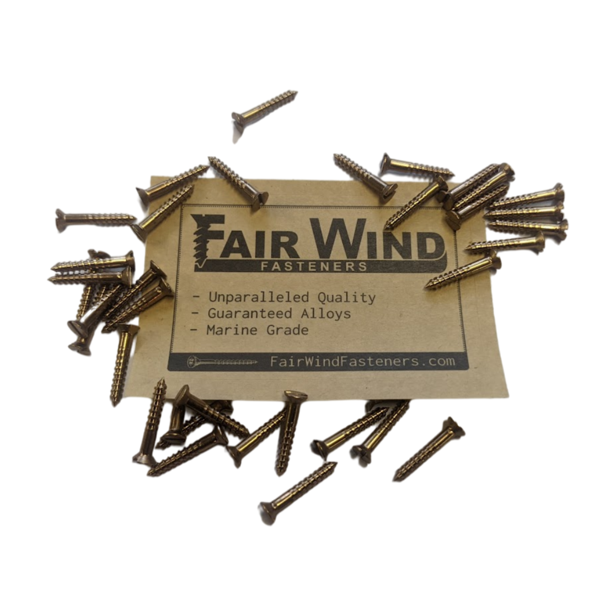 #4 Silicon Bronze Wood Screws – Fair Wind Fasteners