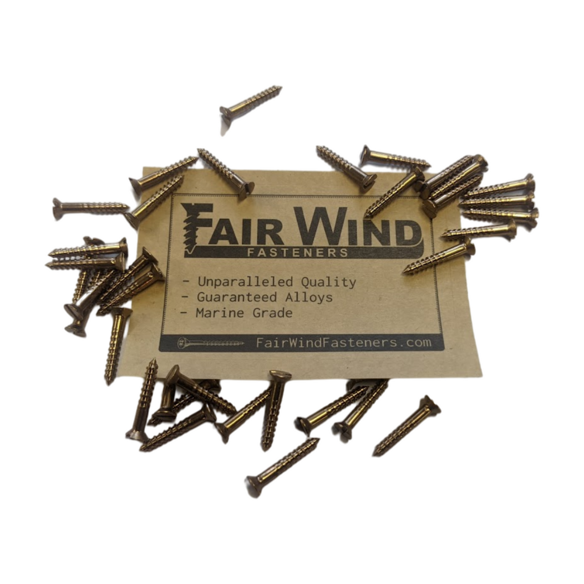 #4 Silicon Bronze Wood Screws – Fair Wind Fasteners