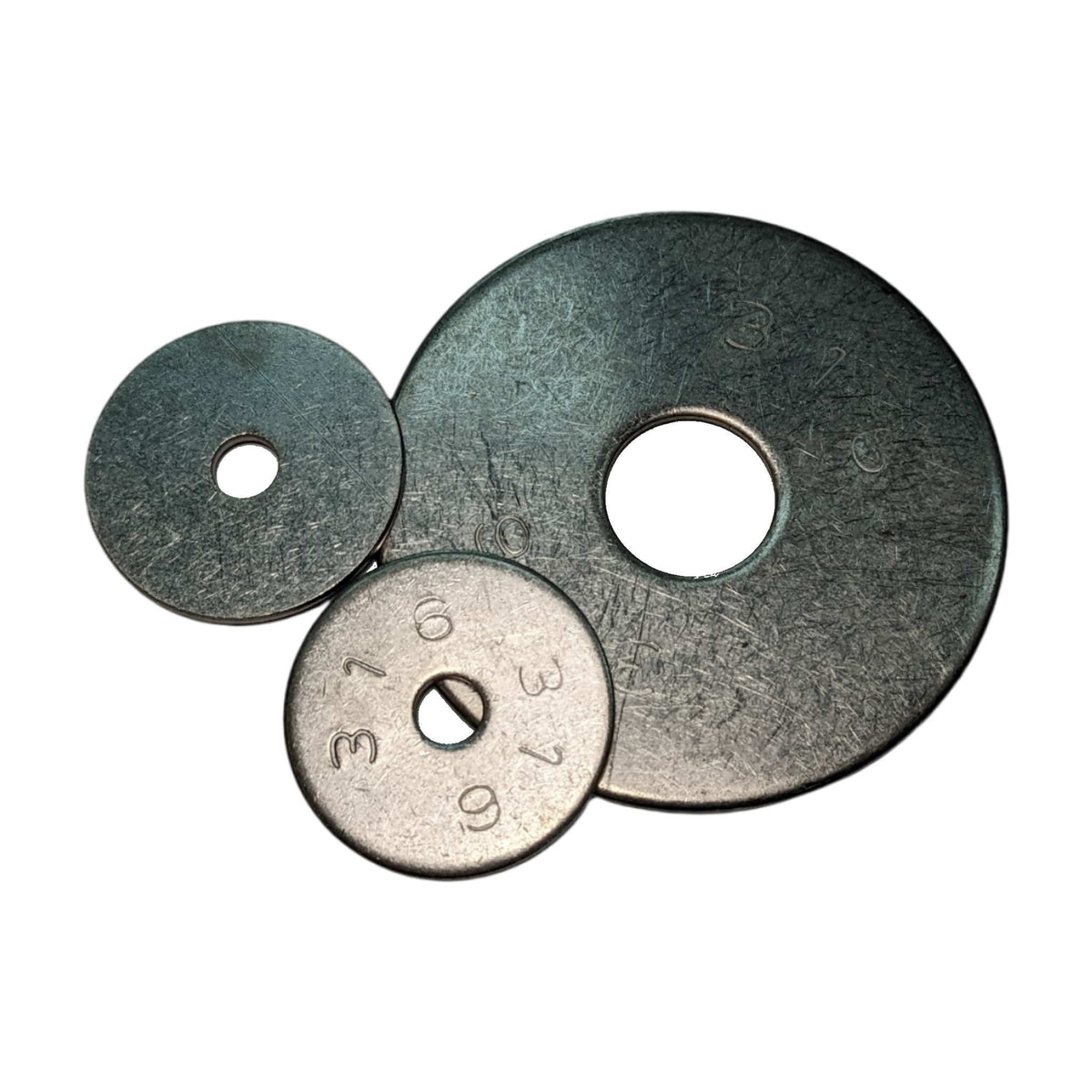316 Stainless Steel Fender Washers – Fair Wind Fasteners