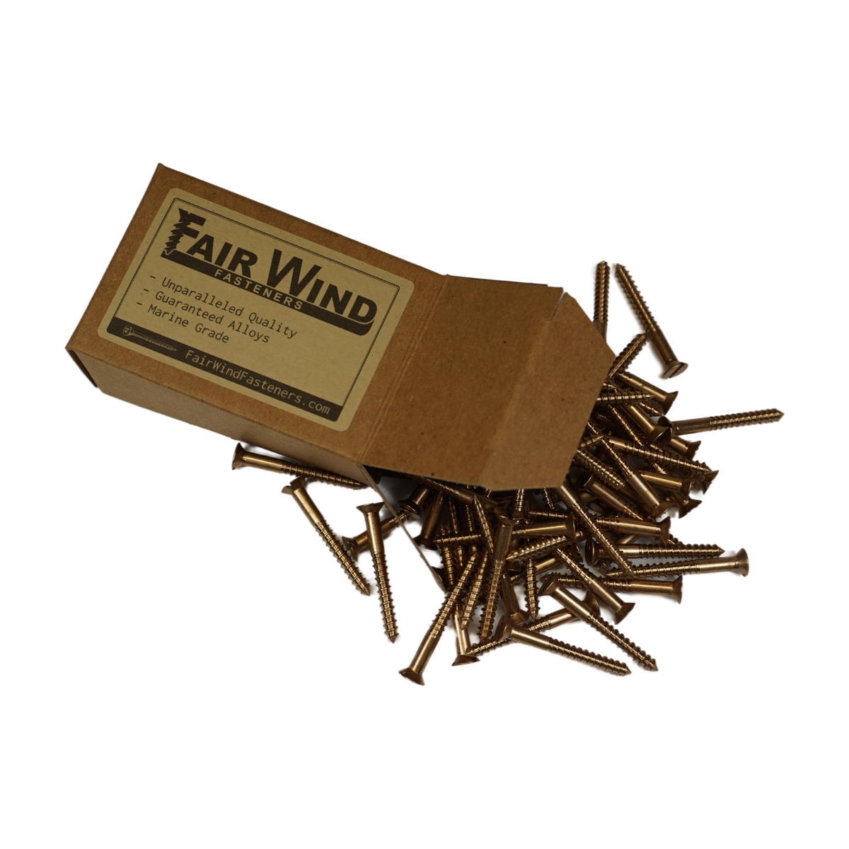 #10 Silicon Bronze Wood Screws – Fair Wind Fasteners