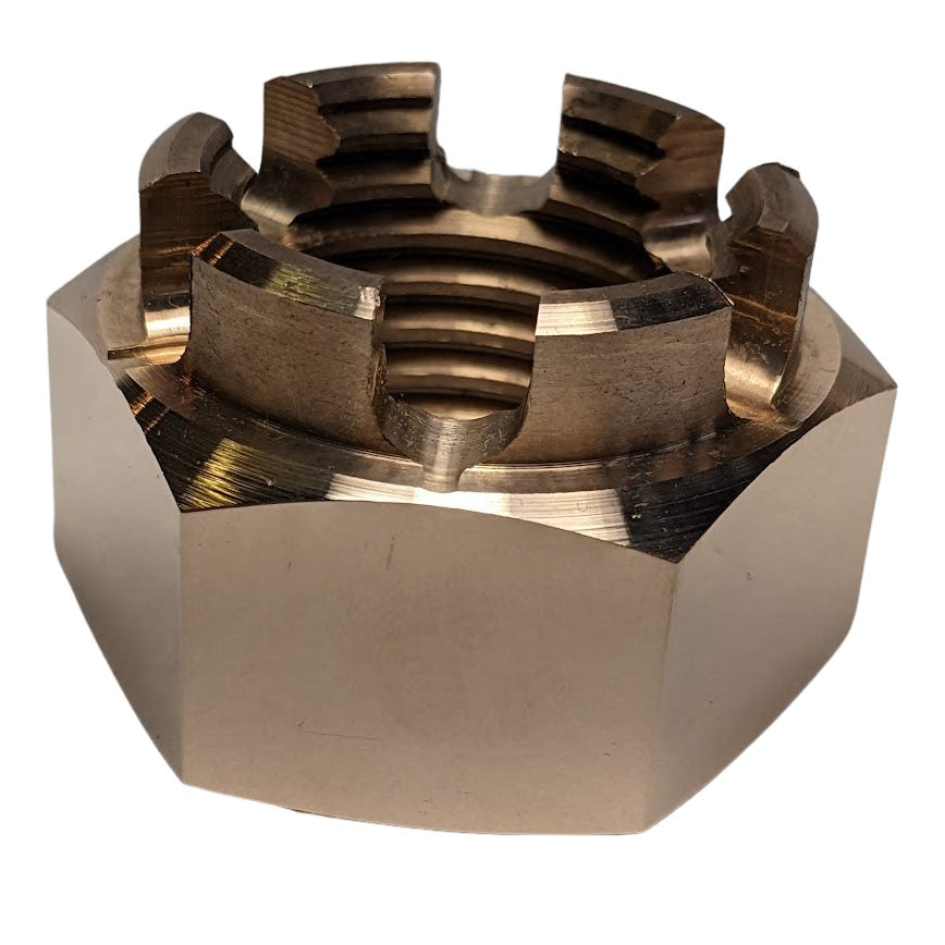 Silicon Bronze Castle Nuts – Fair Wind Fasteners